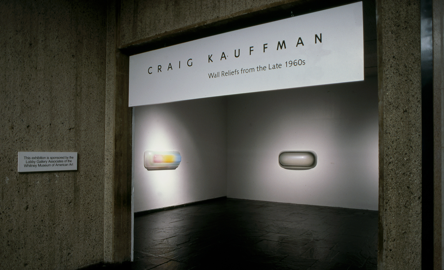Exhibition: 1987 Whitney Museum of American Art | Craig Kauffman ...