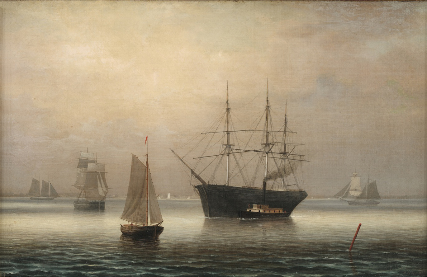 Gloucester Harbor, 1859 (inv. 33) | Catalogue entry | Fitz Henry Lane ...
