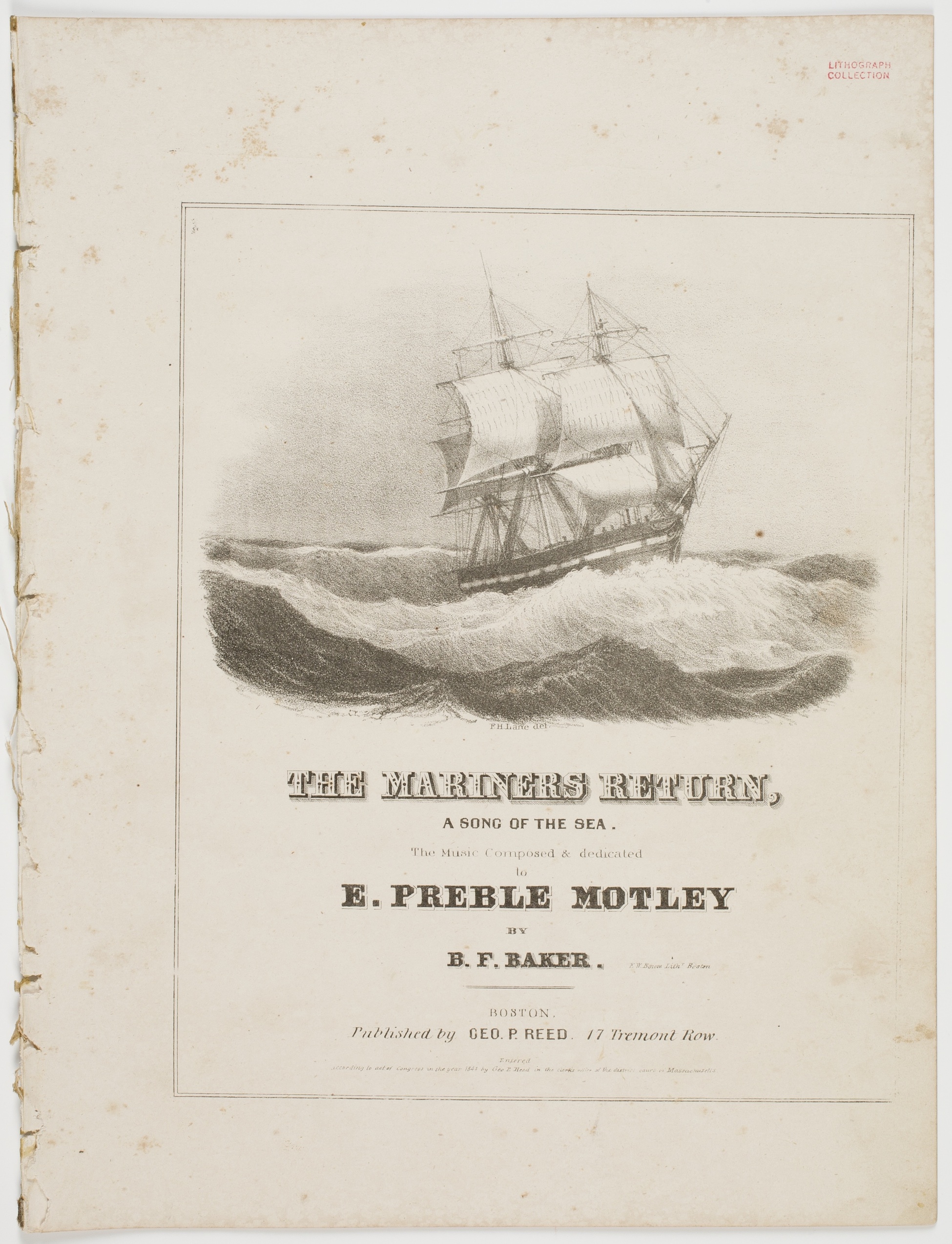 The Mariner's Return, 1841 (inv. 470) | Catalogue entry | Fitz Henry ...