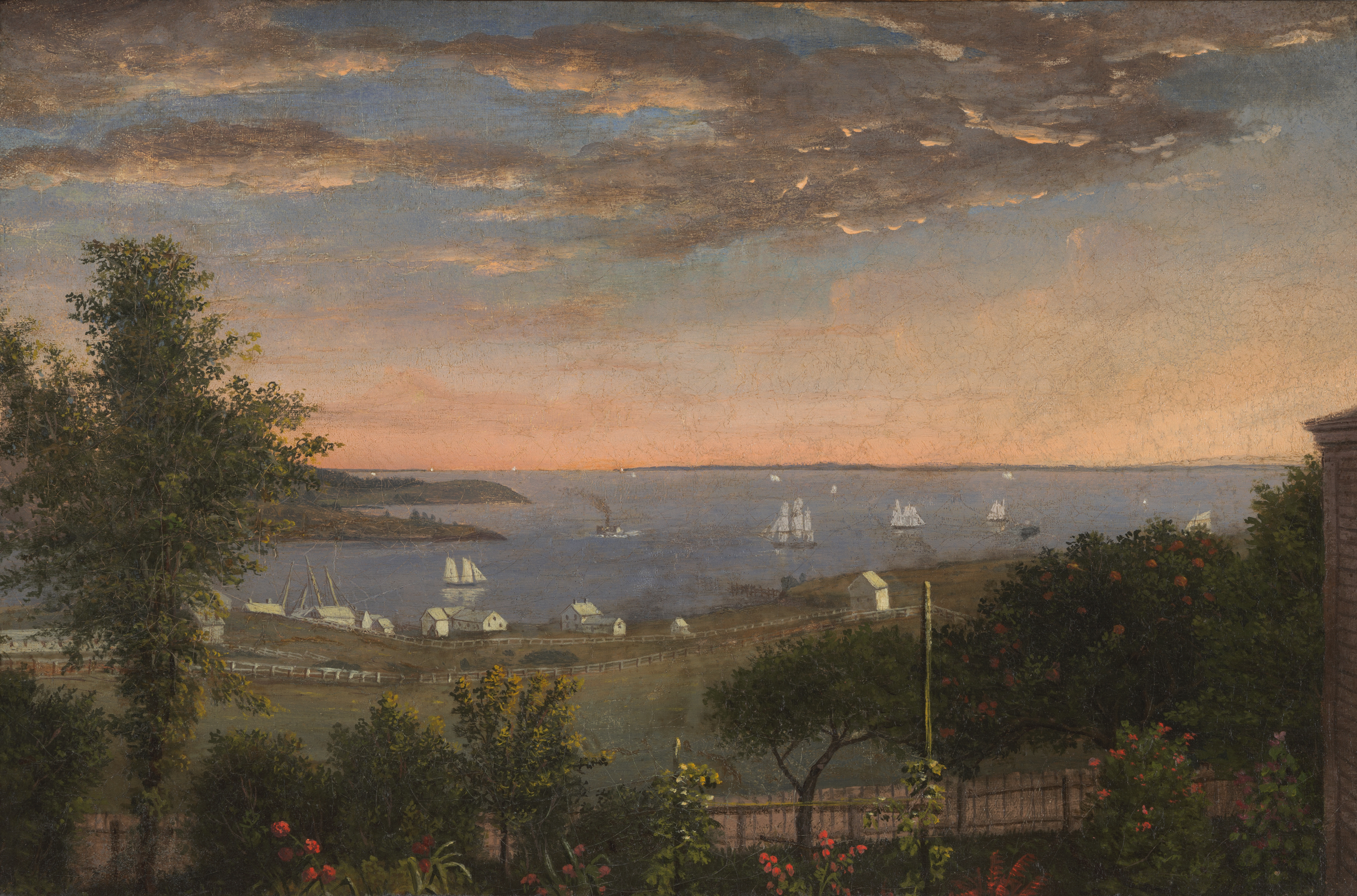 Penobscot Bay from the Southwest Chamber Window, 1850 (inv. 210 ...