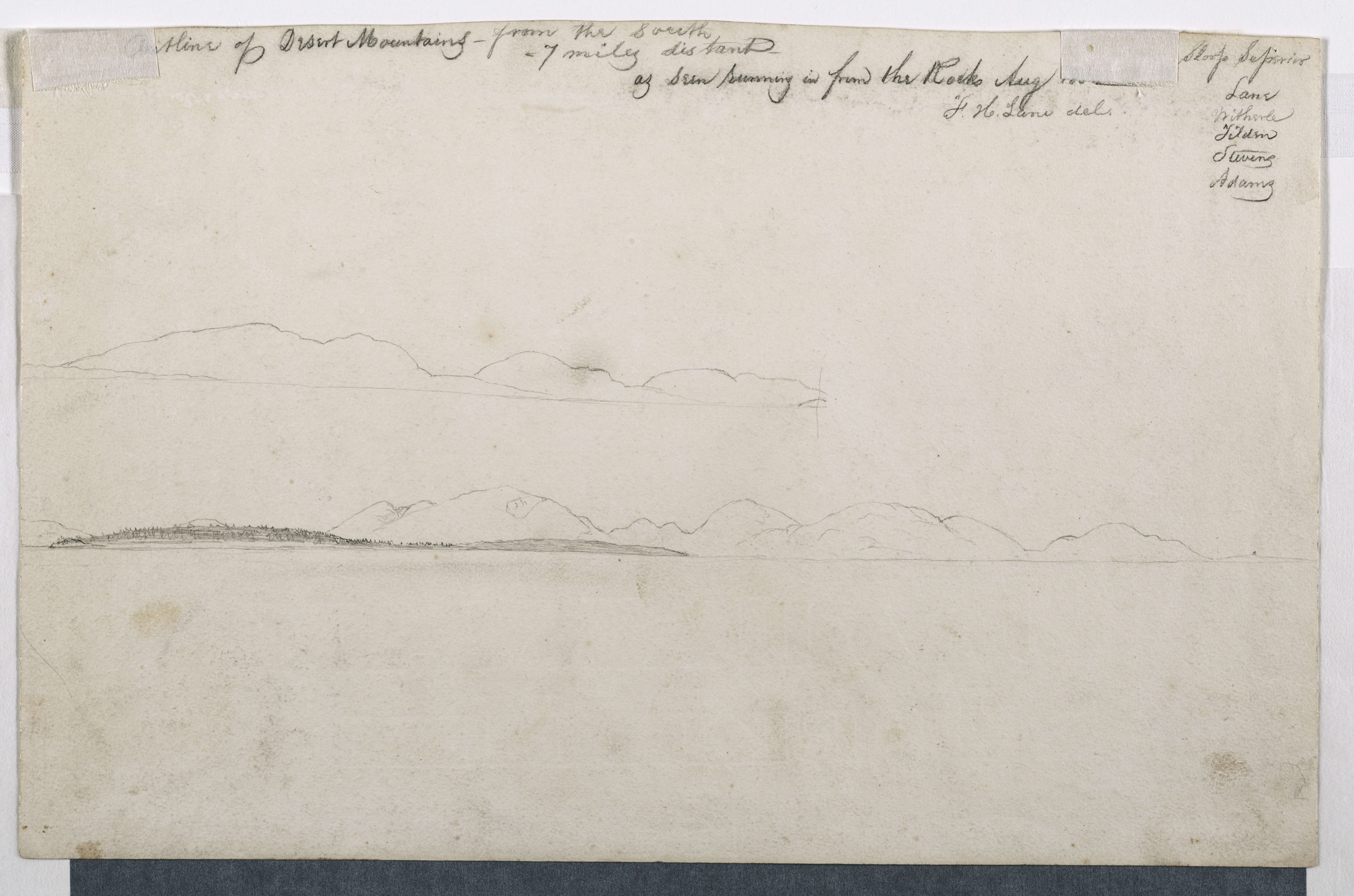 Untitled, 1852 (inv. 227) | Catalogue entry | Fitz Henry Lane Online