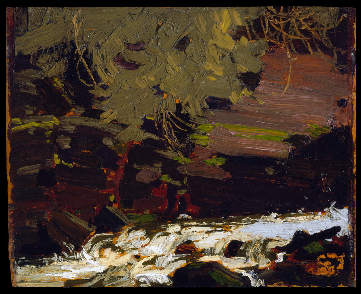 Spring Foliage on the Muskoka River, Spring 1916 (1916.33) | Catalogue ...
